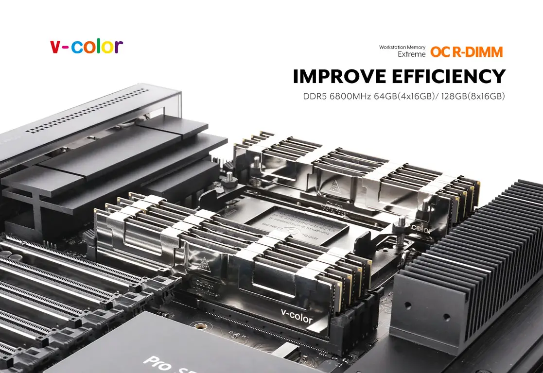 Workstation Now Gets Some Of The V Color Power As Brand Offers Ddr5