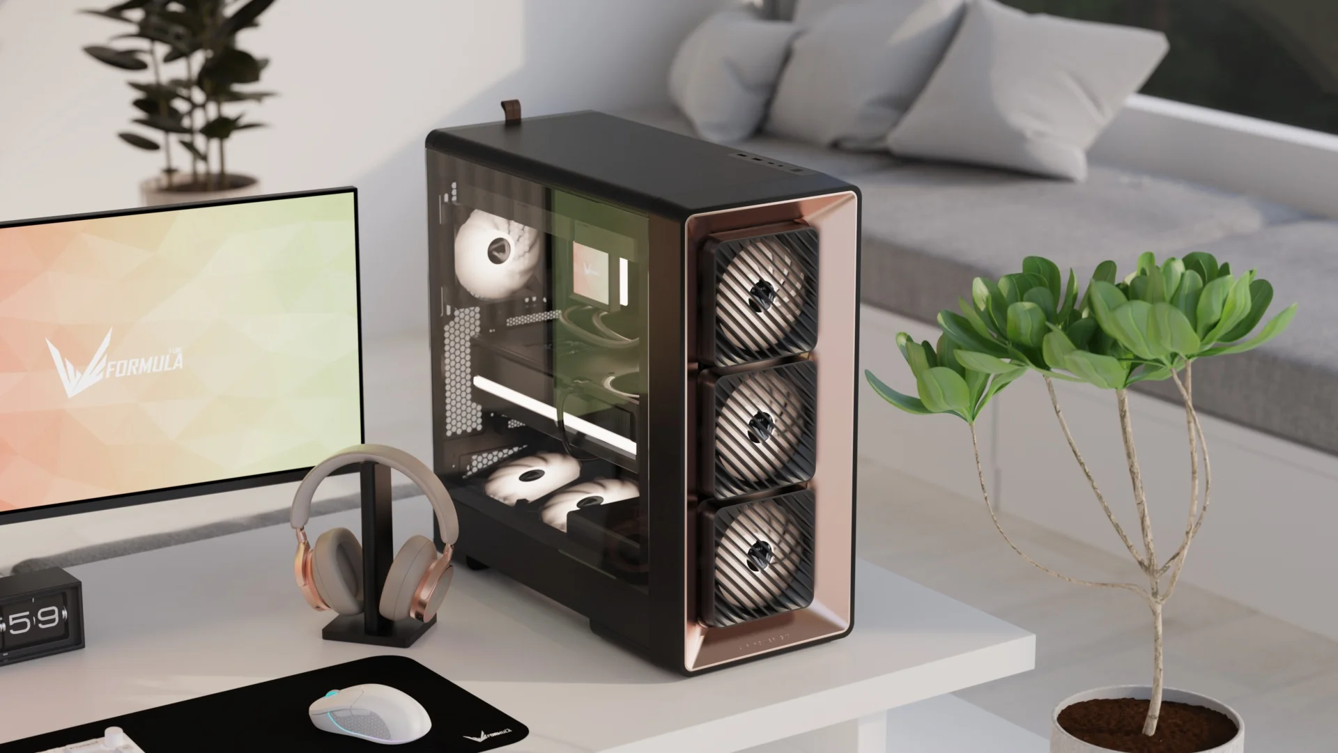 Formula V Line to preview Air Power G10 mid-tower chassis at COMPUTEX 2026
