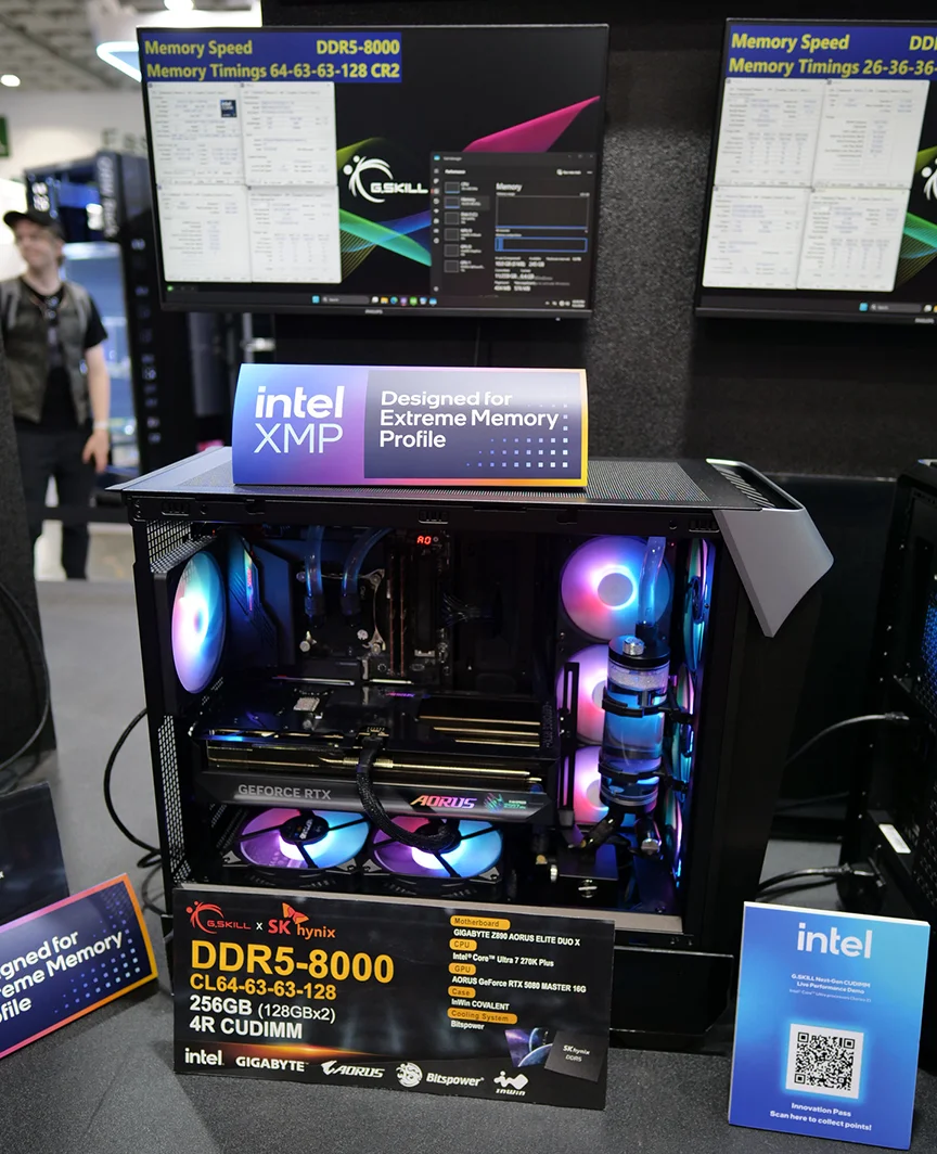 G.SKILL demonstrates a wide range of high-performance DDR5 memory ...